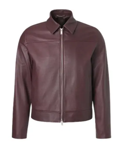 LARDINI Zip Leather Jacket
