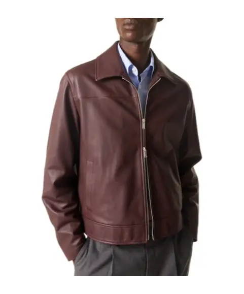 LARDINI Zip Leather Jacket