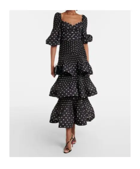 Zimmermann Polka-dot Crop Top