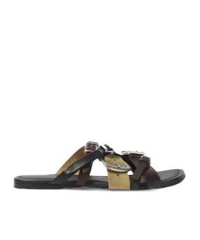 Acne Studios Leather Sandals - Black