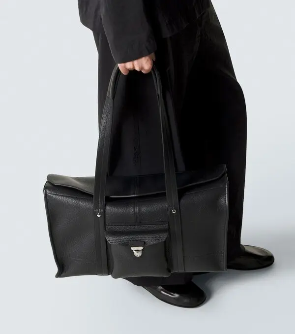 LEMAIRE Soft Gear Leather Tote Bag