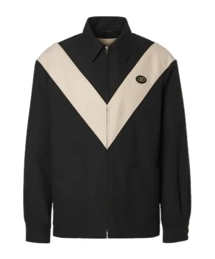Valentino Garavani Vlogo Gabardine Jacket
