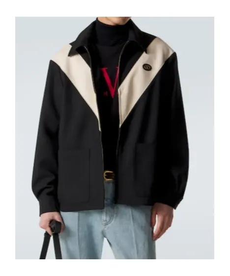 Valentino Garavani Vlogo Gabardine Jacket