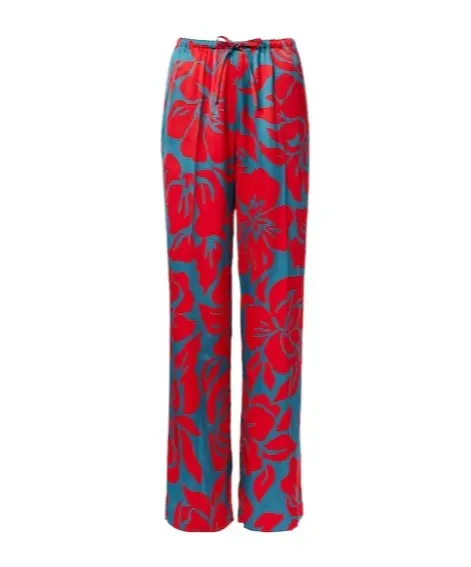 Dries Van Noten Floral Palazzo Pants