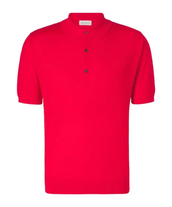 Dries Van Noten Wool Polo Shirt