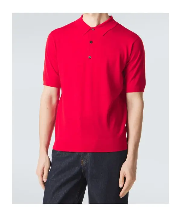 Dries Van Noten Wool Polo Shirt