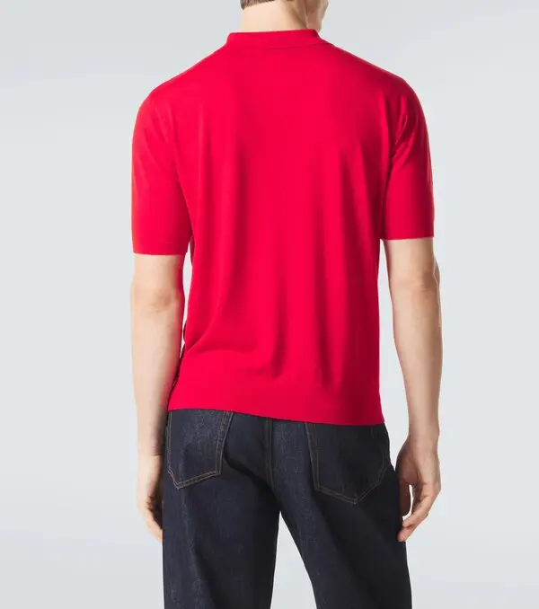 Dries Van Noten Wool Polo Shirt