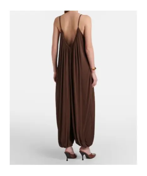 ADRIANA DEGREAS Draped Jumpsuit