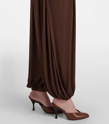 ADRIANA DEGREAS Draped Jumpsuit