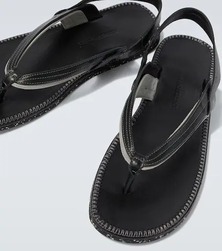 KIKO KOSTADINOV Andras Leather Thong Sandals