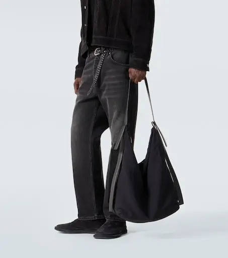 Studio Nicholson Airport Leather-trimmed Tote Bag