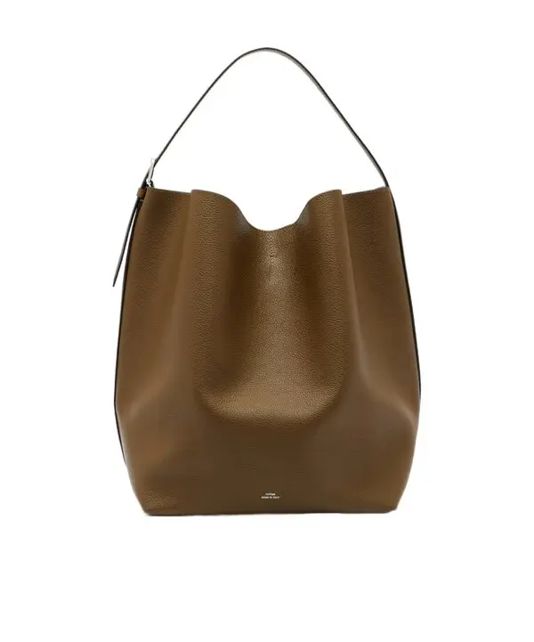 TOTEME Large Leather Tote Bag