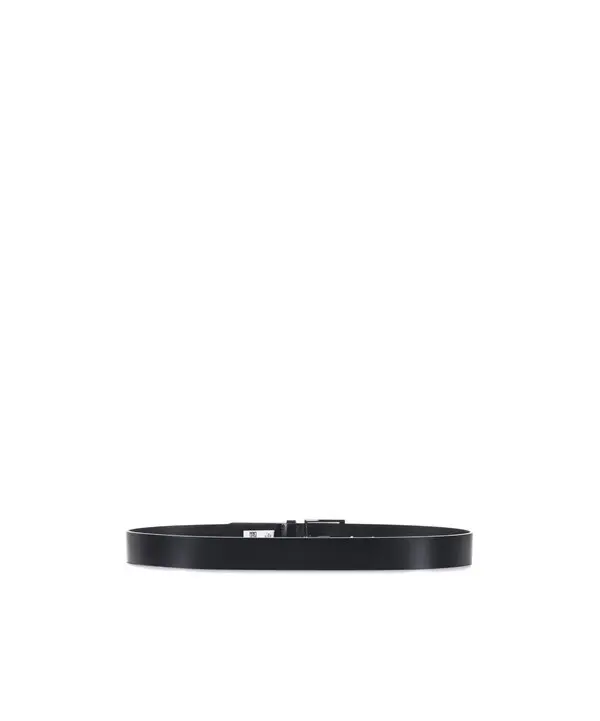 Hugo Boss Logo Plaque Buckled Belt