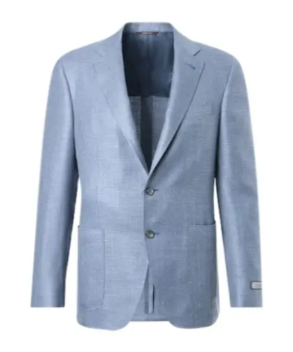 Canali Elegant Minimalist Suit - Blue