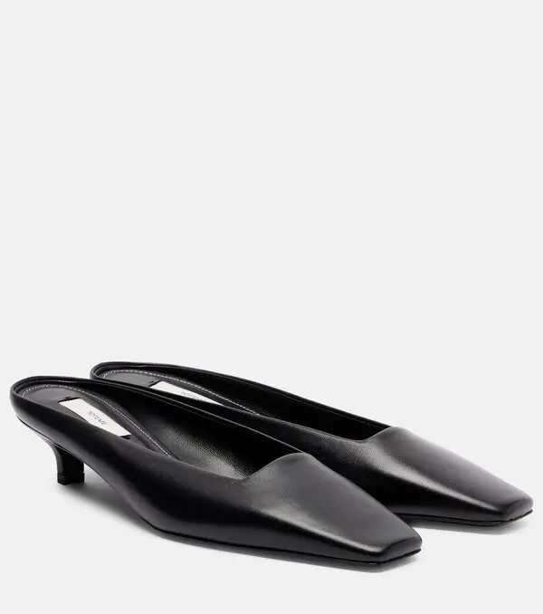 TOTEME Square-toe Mules