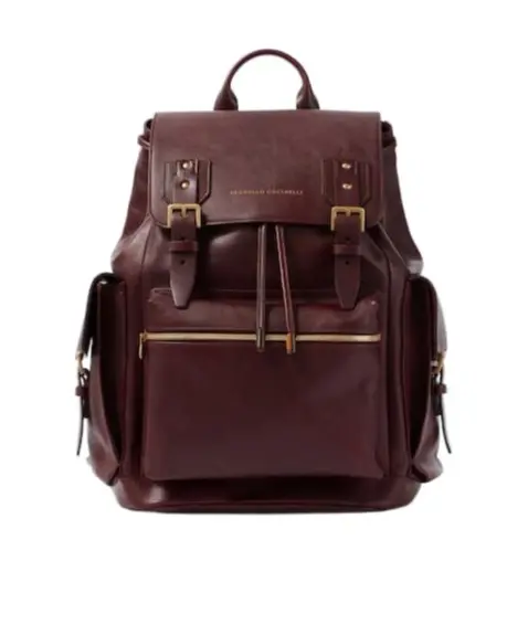 Brunello Cucinelli Leather Backpack