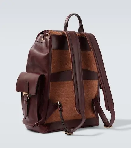 Brunello Cucinelli Leather Backpack