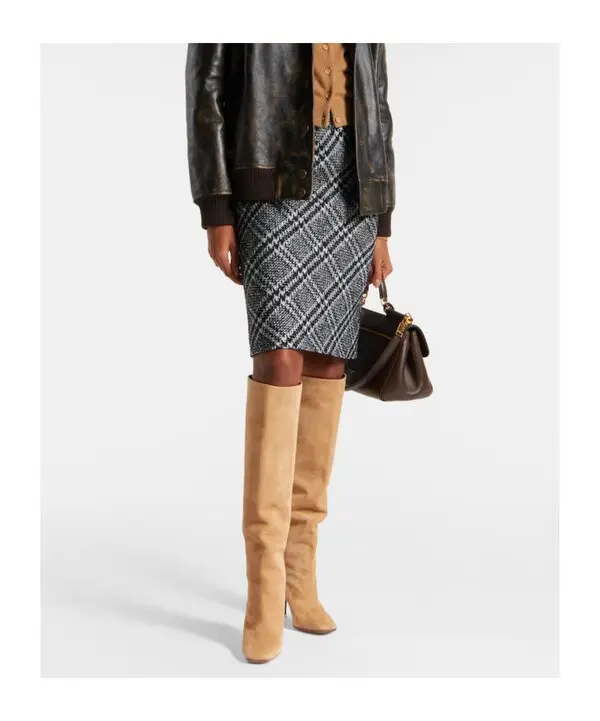 Dolce & Gabbana Suede Over-the-knee Boots