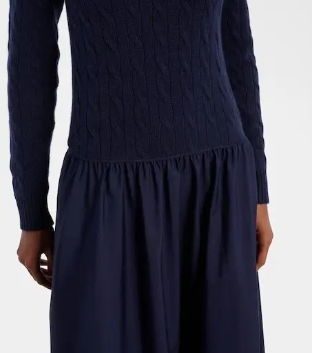 Polo Ralph Lauren Cable-knit Maxi Dress