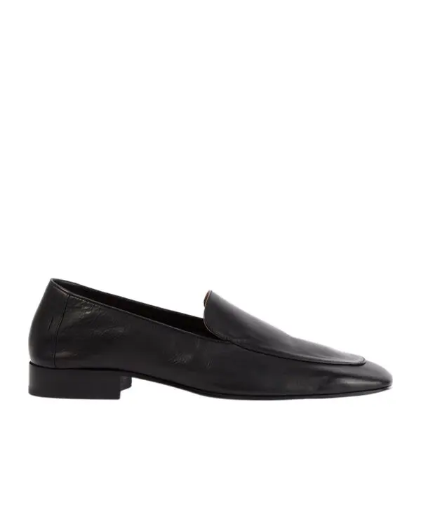 Dries Van Noten Leather Business Shoes - Black