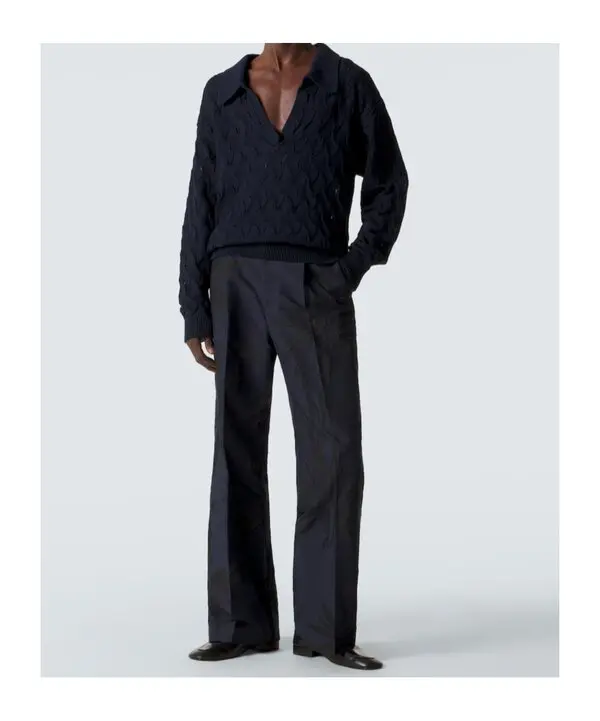 Dries Van Noten Leather Business Shoes