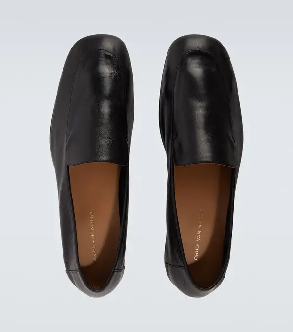 Dries Van Noten Leather Business Shoes