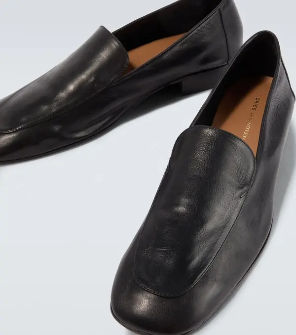 Dries Van Noten Leather Business Shoes