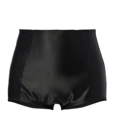 Dolce & Gabbana Satin Micro Shorts