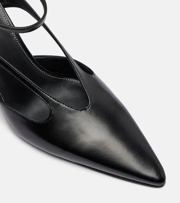 TOTEME Leather Slingback Pumps