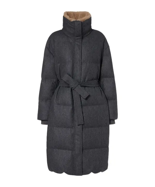 Brunello Cucinelli Long-sleeved Cotton-padded Jacket