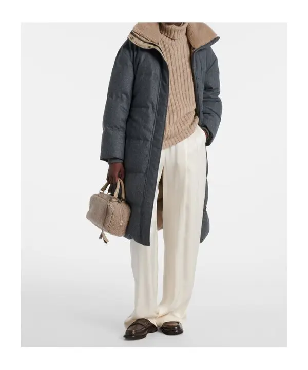 Brunello Cucinelli Long-sleeved Cotton-padded Jacket