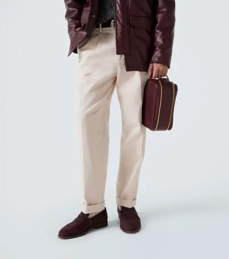 Brunello Cucinelli Leather Vanity Bag