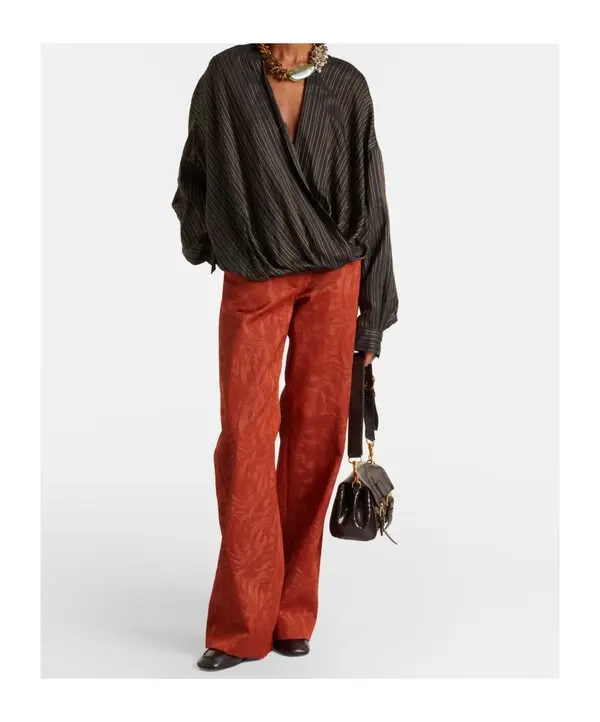 Dries Van Noten Leather Penny Loafers