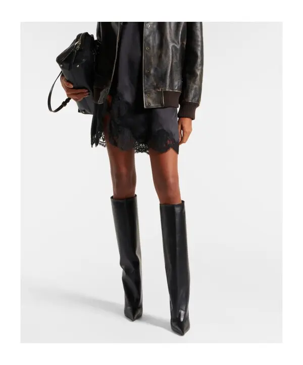 Dolce & Gabbana Leather Knee-high Boots