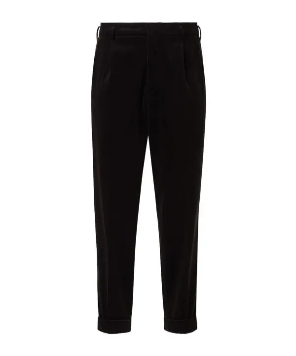 Brunello Cucinelli Cotton-blend Corduroy Straight Pants