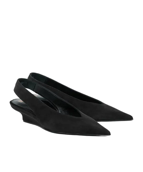 TOTEME Pointed-toe Wedge Heels