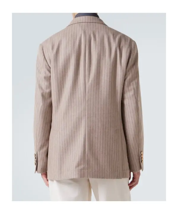 Brunello Cucinelli Long-sleeved Suit Jacket