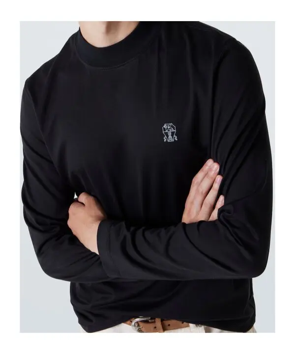 Brunello Cucinelli Logo Cotton T-shirt