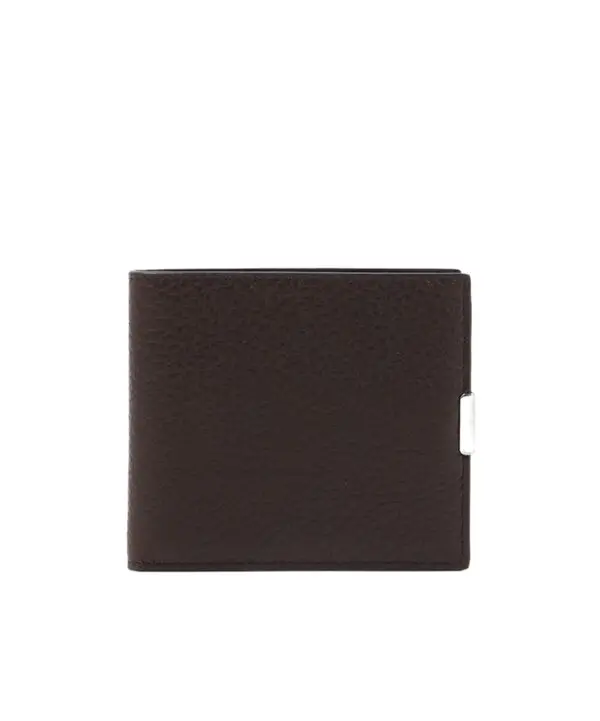 LEMAIRE Soft Tab Bifold Wallet - Black