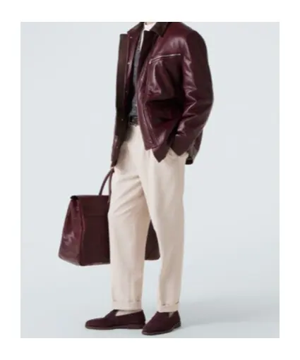 Brunello Cucinelli Suede Penny Loafers
