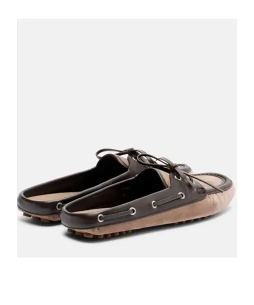 Brunello Cucinelli Monili Suede Mules