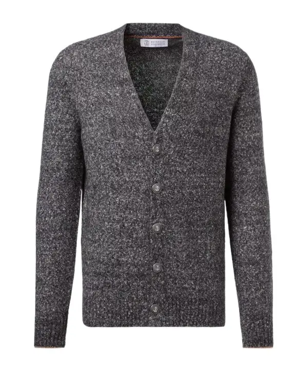 Brunello Cucinelli Long-sleeved Knitwear - Grey