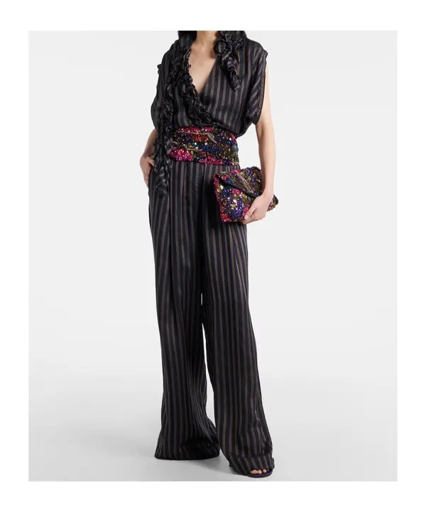 Dries Van Noten Medium Sequin Clutch