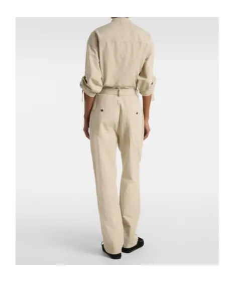 Isabel Marant Étoile Belted Cotton And Linen Jumpsuit