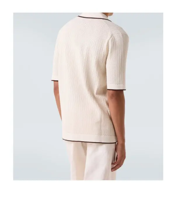 Dolce & Gabbana Dg Knitted Cotton Shirt