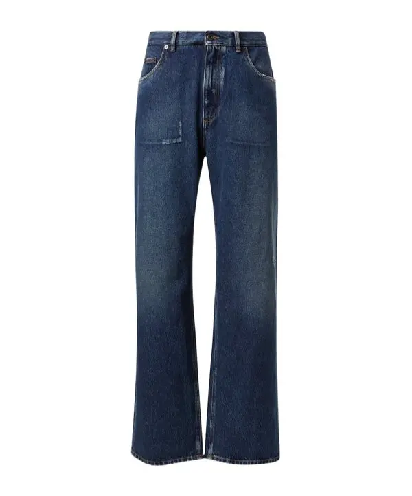 Dolce & Gabbana Low-rise Wide-leg Jeans