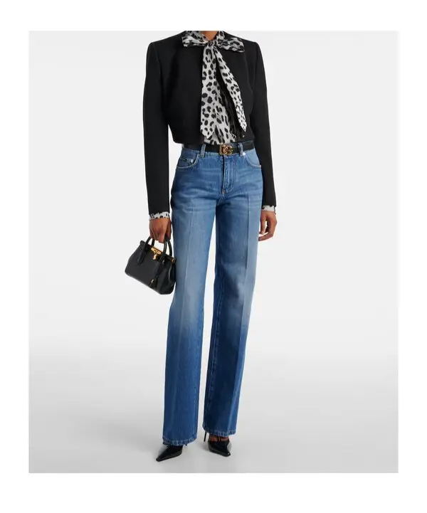 Dolce & Gabbana Belt Loop Jeans