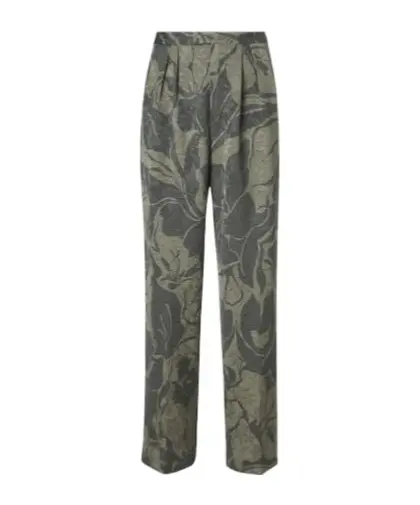 Dries Van Noten Printed Straight Pants