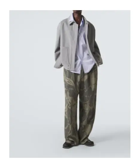 Dries Van Noten Printed Straight Pants