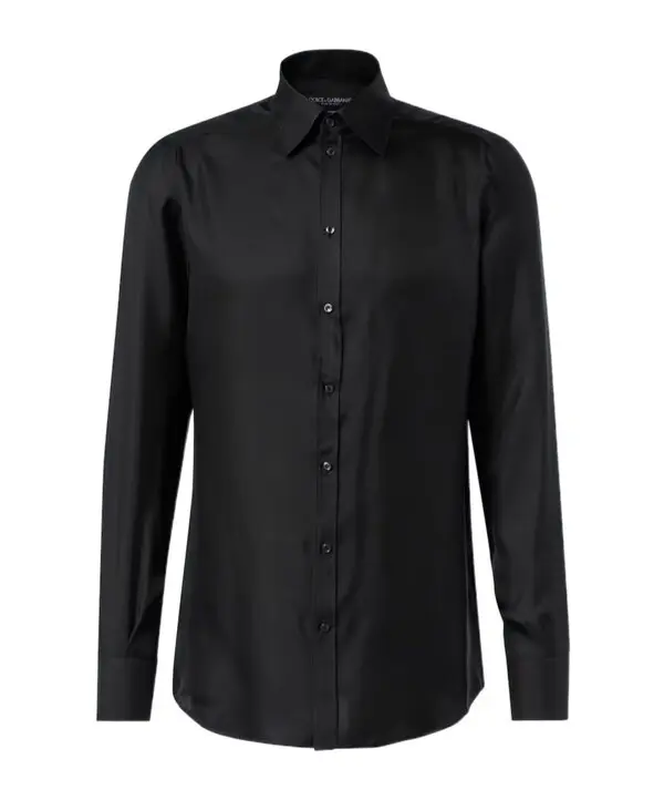 Dolce & Gabbana Long-sleeved Shirt - Black